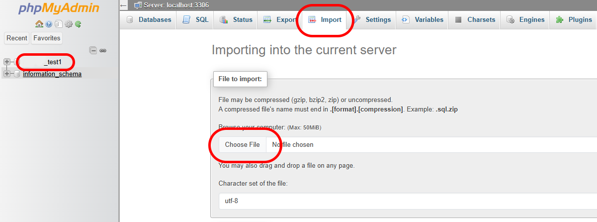How to Import and Export MySQL Databases in phpMyAdmin and the Command Line Environment | HiData